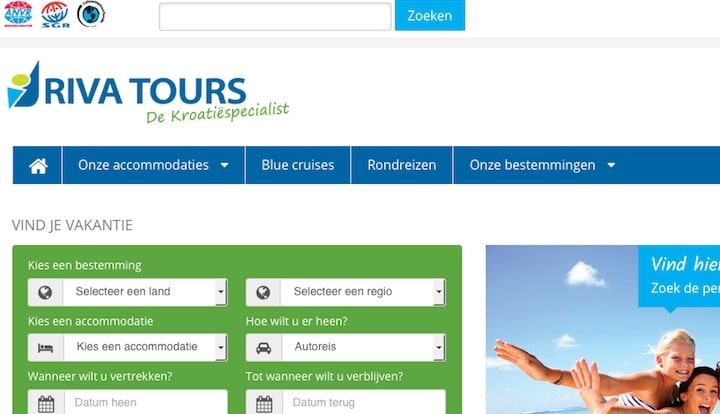 Nieuwe website voor ID Riva Tours - Travelpro