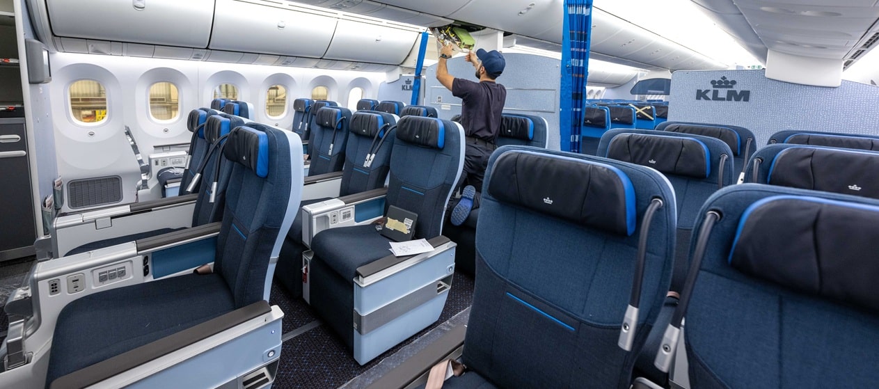 KLM: Premium Comfort Class in alle Boeing 777- en 787-vliegtuigen ...