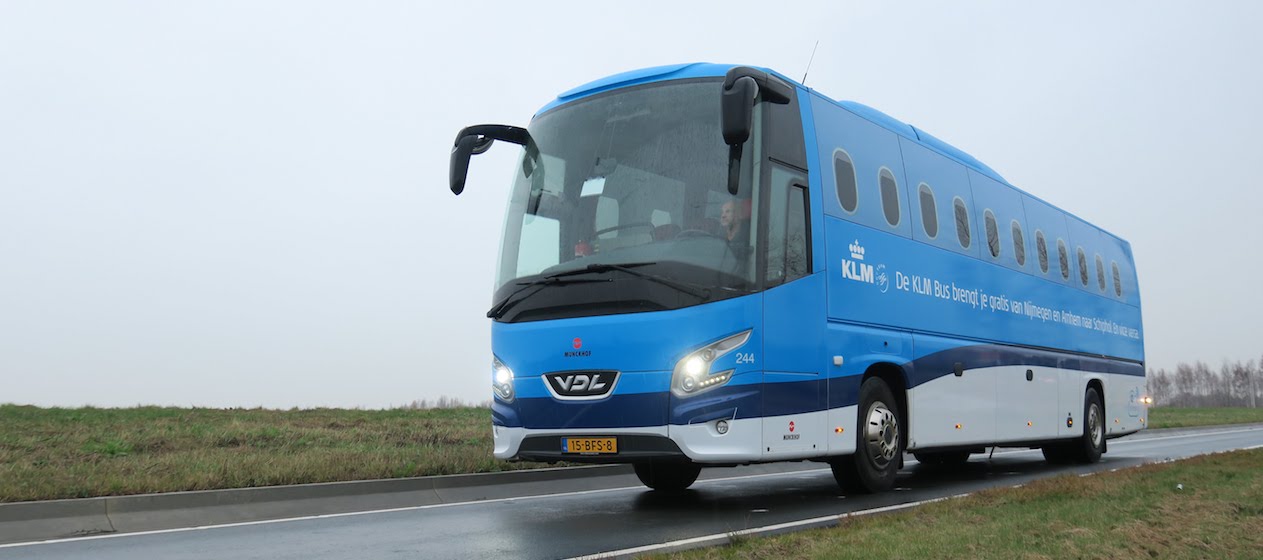 KLM start KLM Bus weer op - Travelpro
