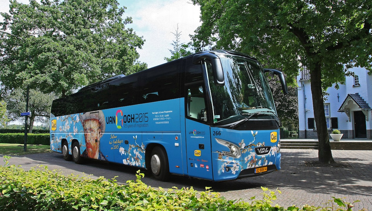 Oad's Vincent van Gogh-bus genomineerd - Travelpro
