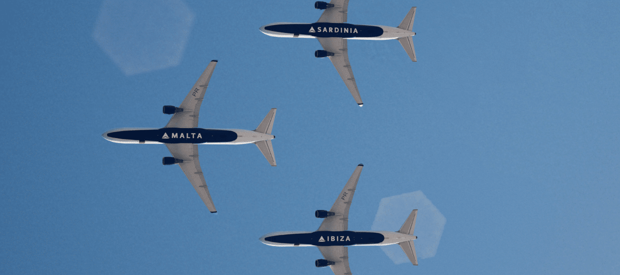 Delta Air Lines liet reizigers nieuwe route bepalen en dit is het ...