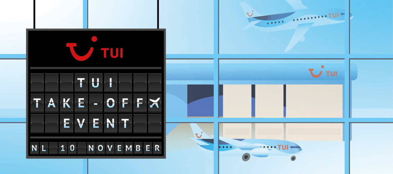 TUI nodigt reisprofessionals uit voor het TUI Take Off Event - Travelpro
