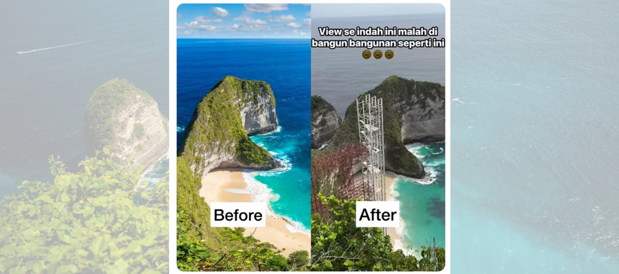 Glazen lift op Bali doorn in het oog: bouw stilgelegd - Travelpro