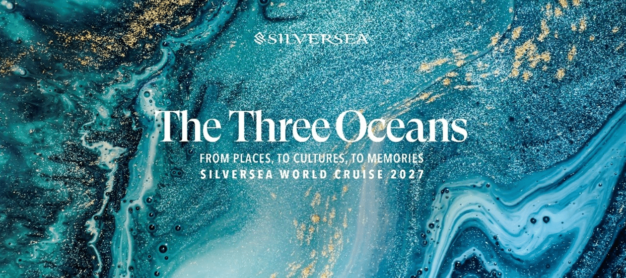 Silversea: The Three Oceans, Wereldcruise 2027 - Travelpro