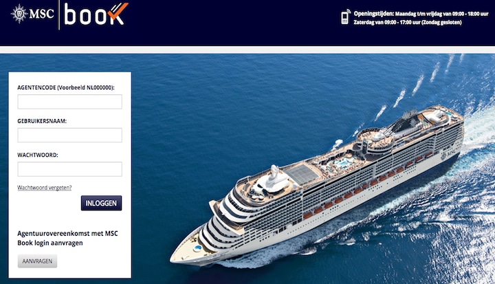 MSC Cruises lanceert nieuw reserveringssysteem MSC Book (Video) - Travelpro