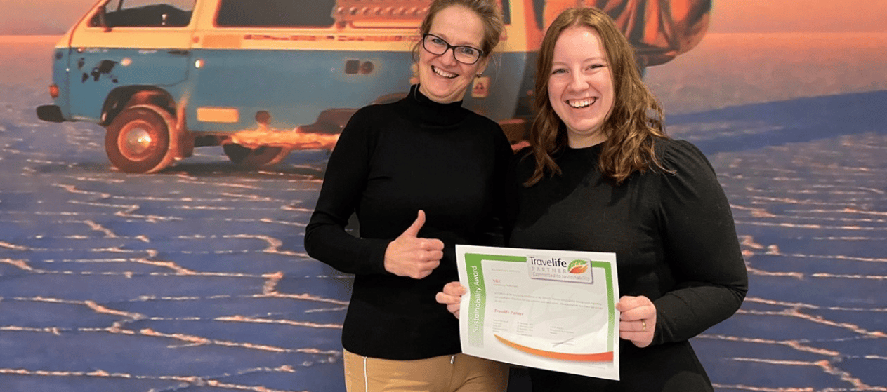 Travelife Partner Award voor NKC - Travelpro