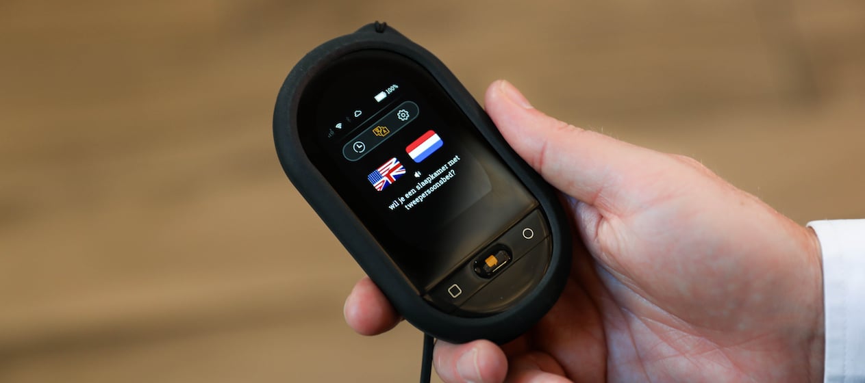 Travis lanceert nieuw vertaalapparaat Travis Touch Plus - Travelpro